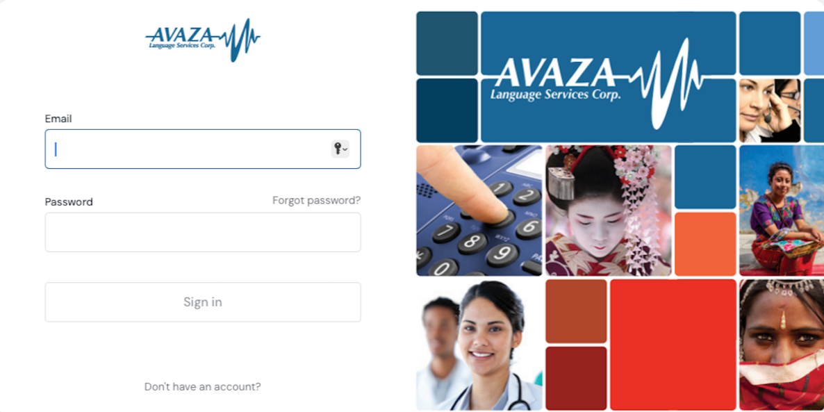 AVAZA LSC Portal