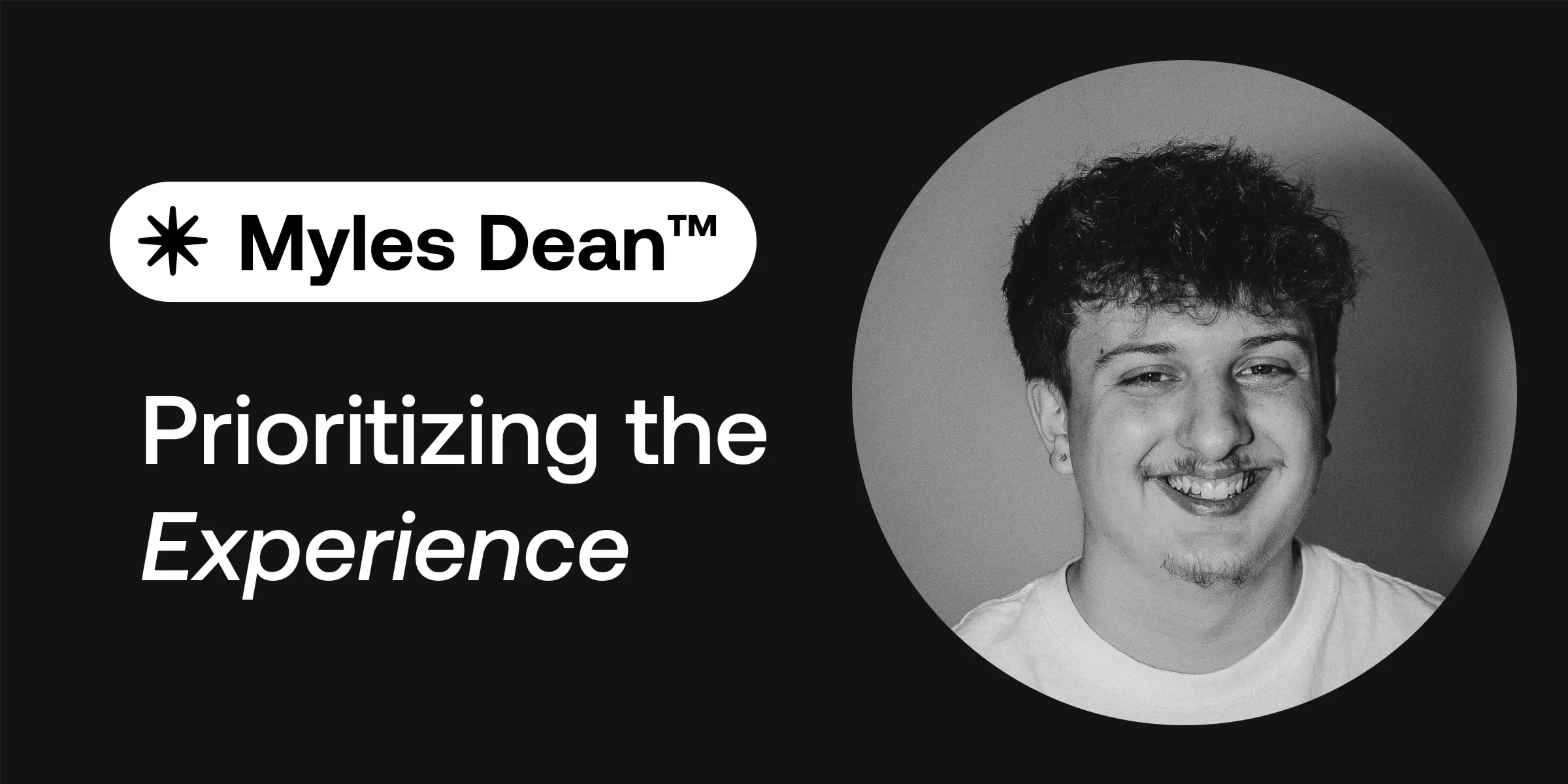 Myles Dean - Account Dashboard